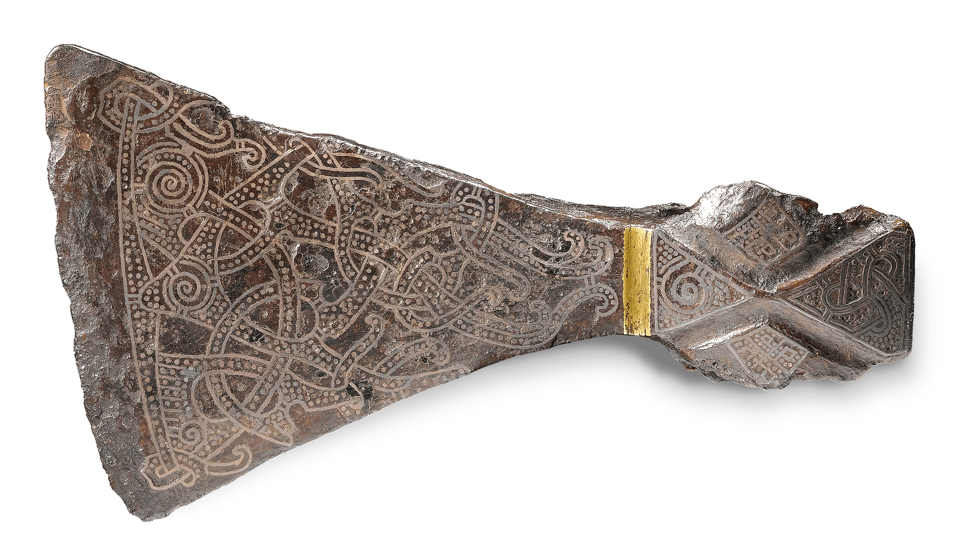 Mammen Silver-inlaid Axehead, Viking Age | Obelisk Art History Mammen Silver-inlaid Axehead, Viking Age | Obelisk Art History