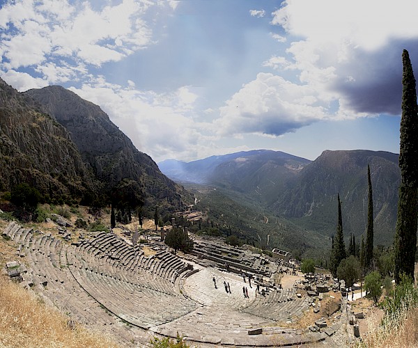 Ancient Theatre of Delphi, Greece | Obelisk Art History
