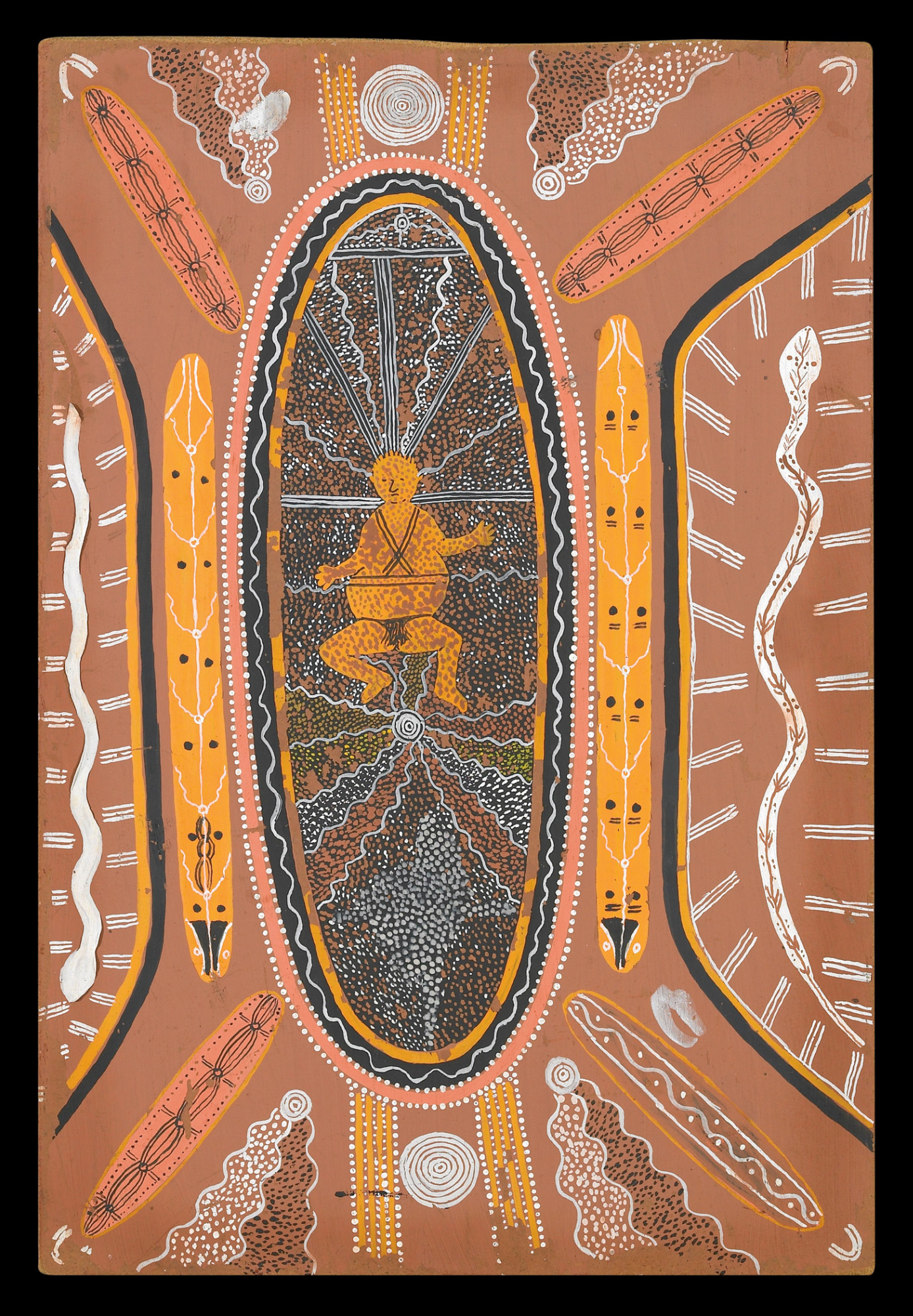 Children's Dreaming by Kaapa Tjampitjinpa Children's Dreaming by Kaapa Tjampitjinpa